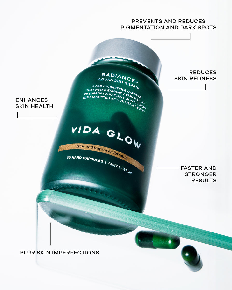 Radiance+ Capsules - Supplements for Radiant Skin | Vida Glow USA