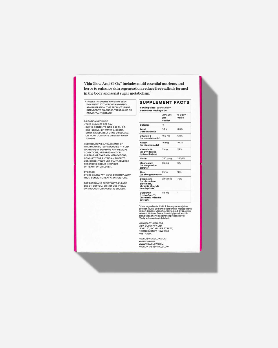 Anti-G-Ox - Berry Antioxidant Powder | Vida Glow US